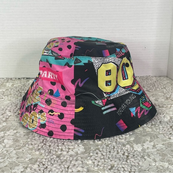 Accessories | Bucket Hat I Love The 8s Reversible Black With ...